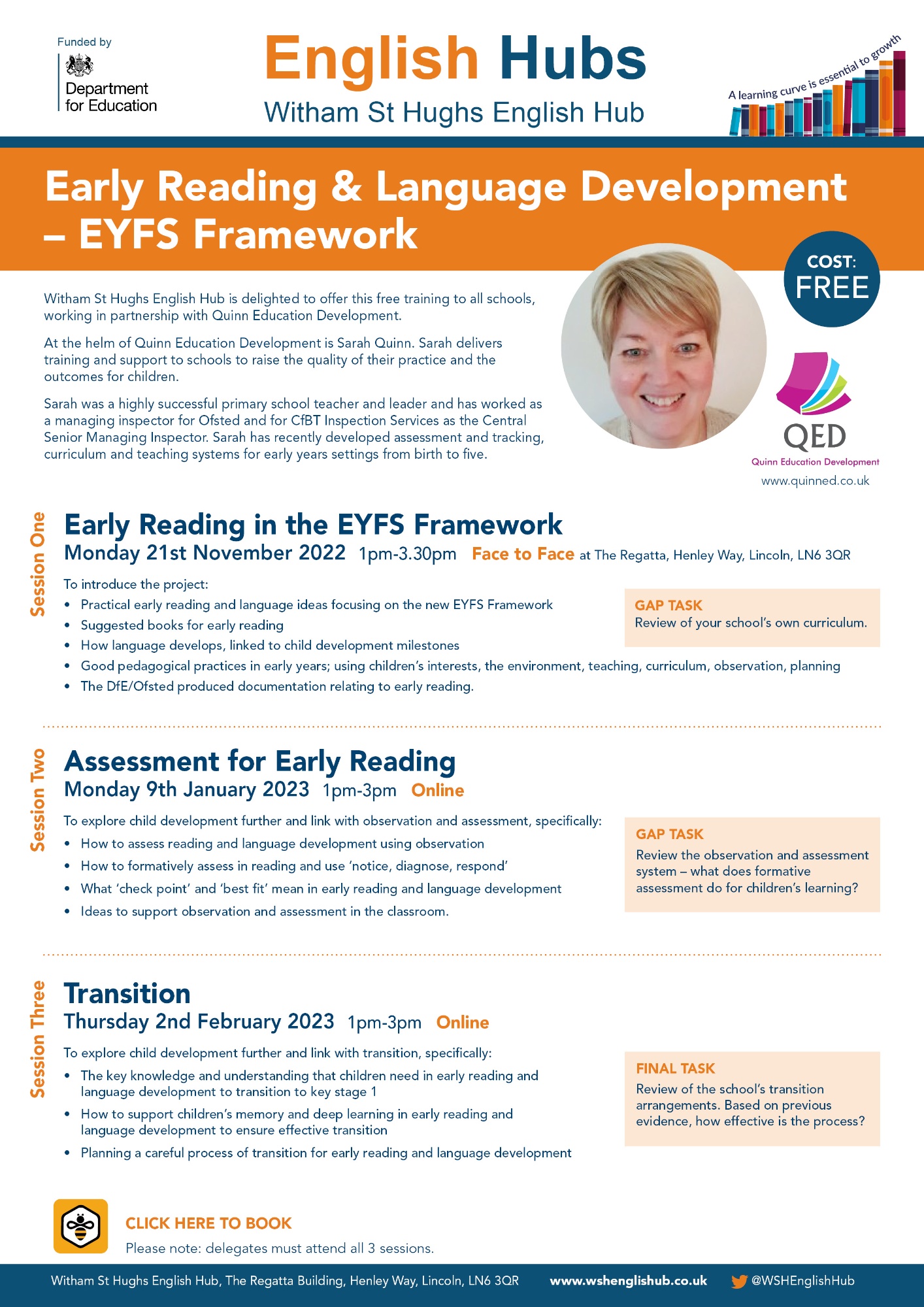 Witham St Hughs English Hub - Early Reading & Language Development ...